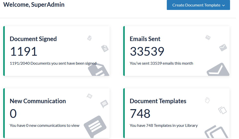 [DMS-1686] Review dashboard counters for all roles - Workterra Jira